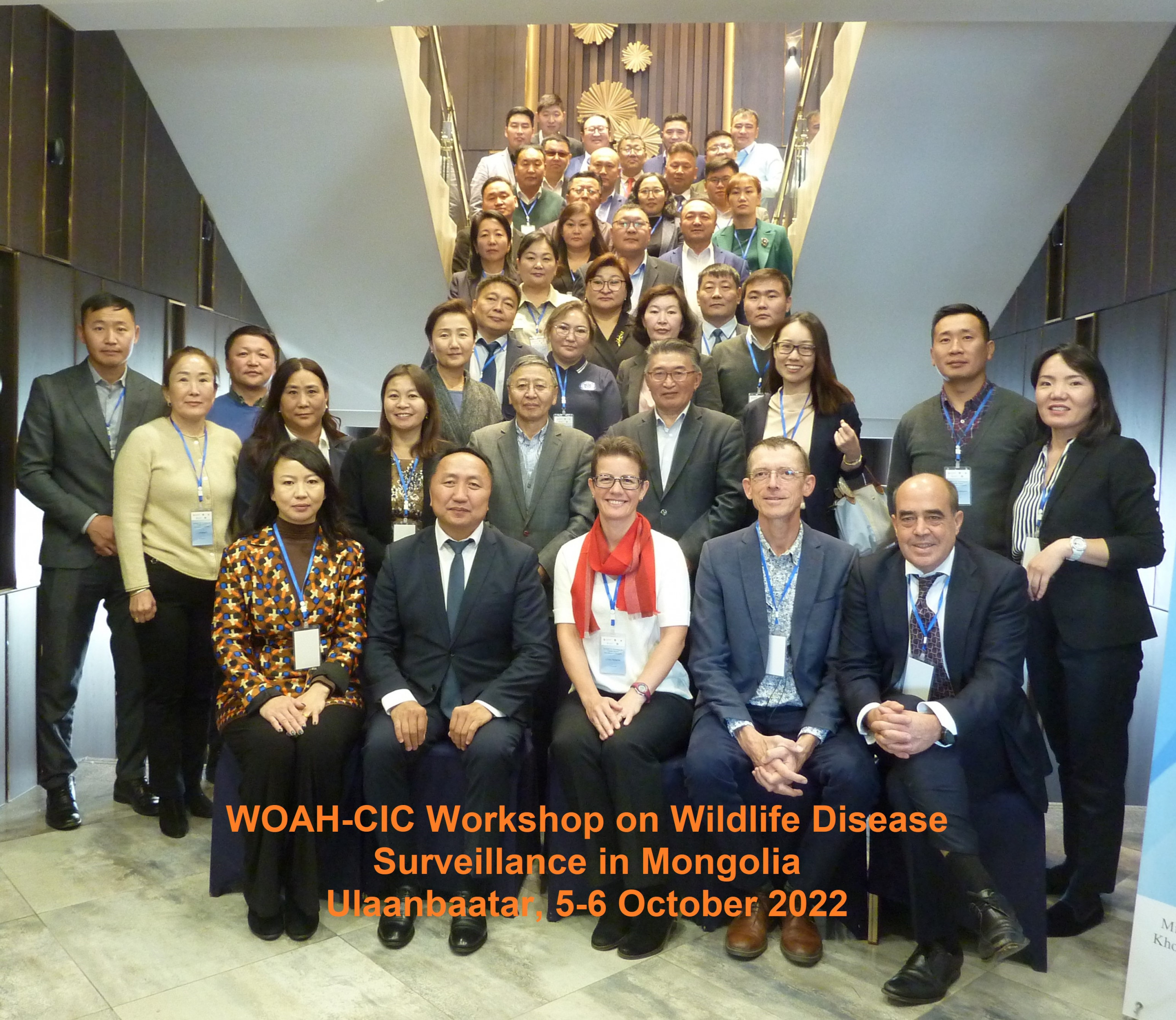 Workshop with CIC: Wildlife disease surveillance in Mongolia - WOAH - Asia
