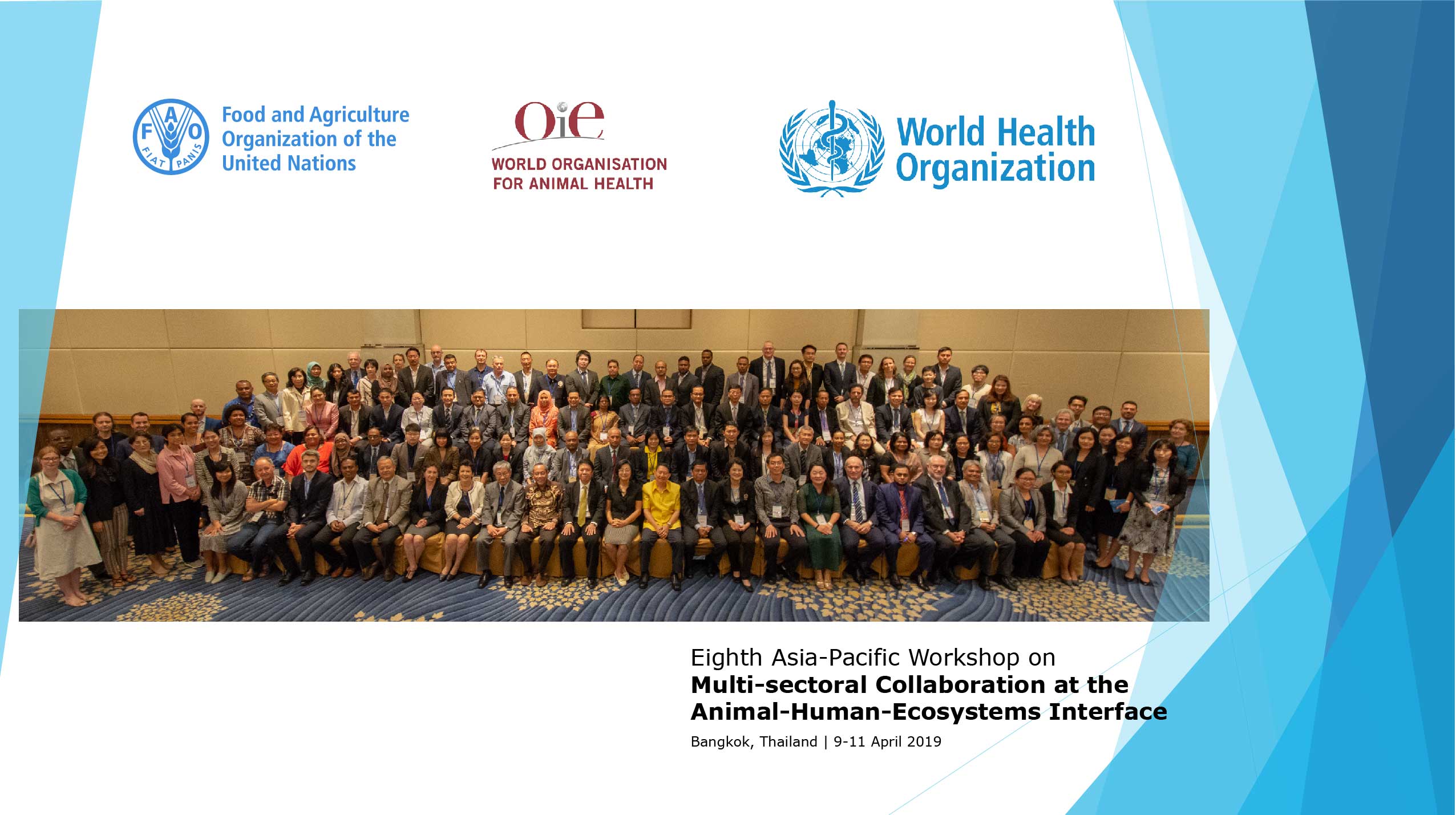 8th Asia-Pacific Workshop on Multi-Sectoral Collaboration - WOAH - Asia