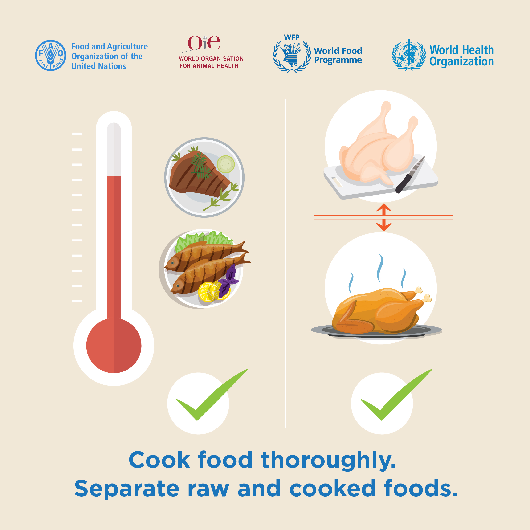 Food Safety Communication Materials - WOAH - Asia