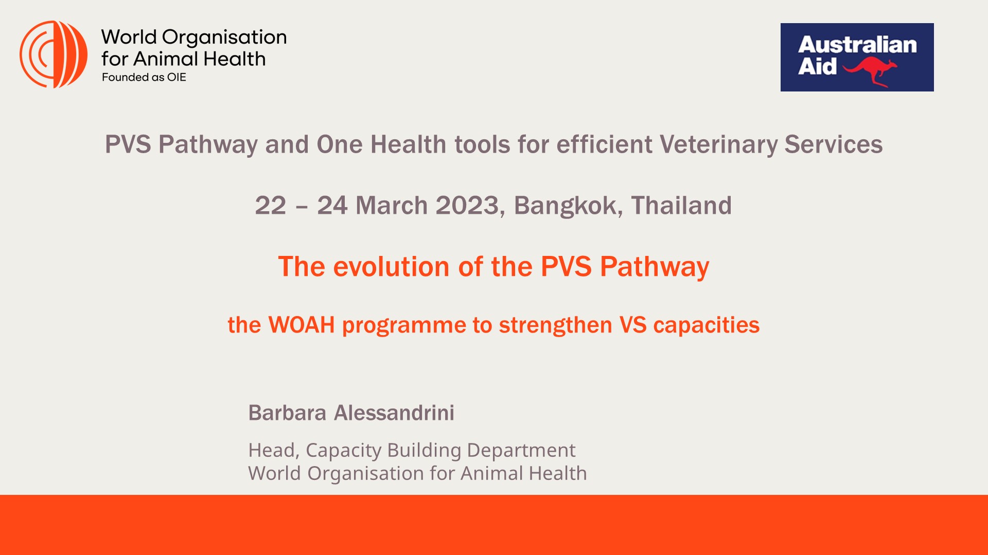 PVS Pathway and One Health tools for efficient Veterinary Services ...