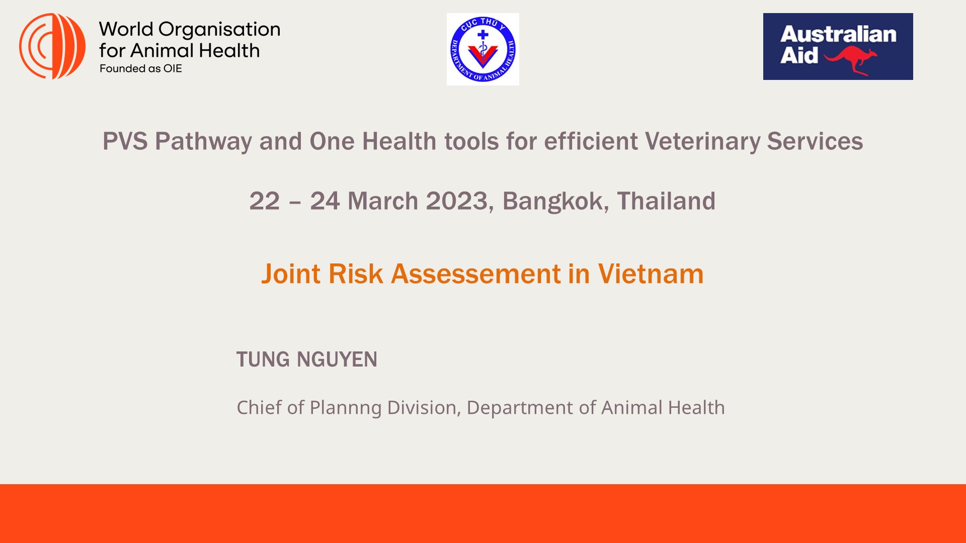 PVS Pathway and One Health tools for efficient Veterinary Services ...