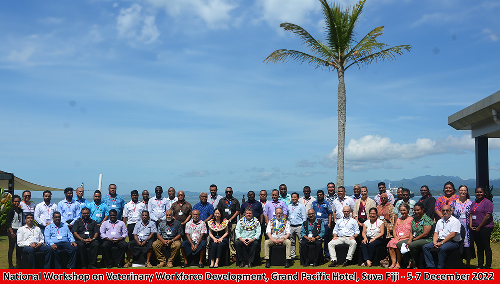 National Veterinary Workforce Development workshop for Fiji - WOAH - Asia