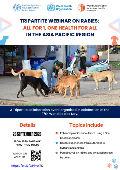 Rabies: All for 1, One Health for All in the Asia Pacific Region - WOAH ...