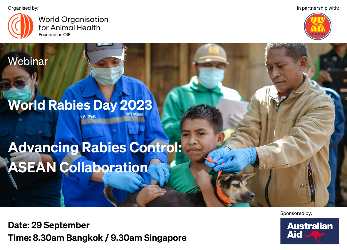 Webinar: Rabies Control in the ASEAN - WOAH - Asia