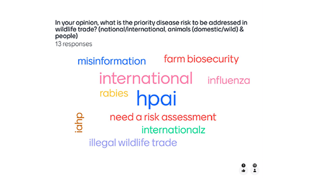 Wildlife trade: addressing disease risks - WOAH - Asia Wildlife trade: addressing disease risks - WOAH - Asia